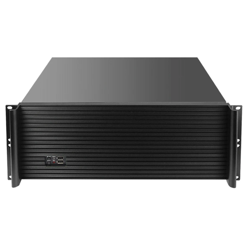 4U chassis, ultra short 400 deep rack type eatx dual way large panel ...