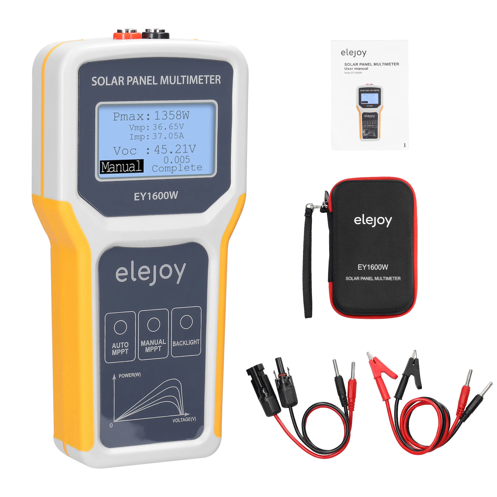 1600W-Photovoltaic-Panel-Multimeter-Solar-Panel-M-PPT-Tester-Open ...