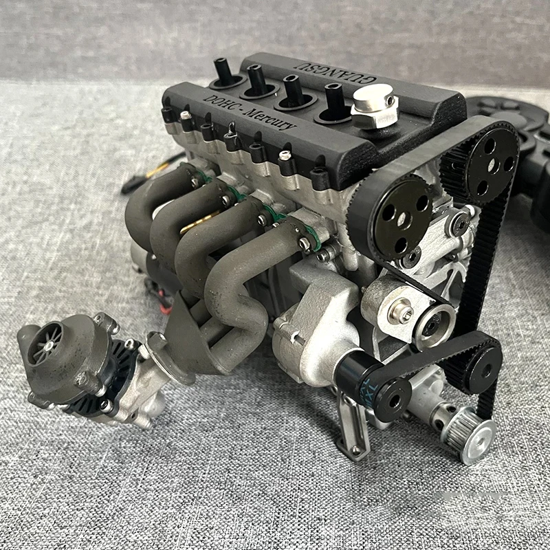 24CC-4-Stroke-Engine-Model-Metal-Internal-Combustion-Engine-Model-with ...