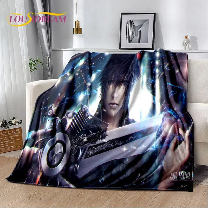 Final Fantasy Series Games Gamer Soft Plush Blanket,Flannel Blanket ...