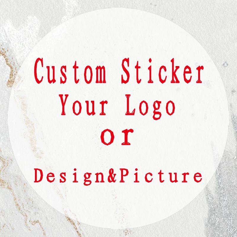 100PCS-Custom-Sticker-Your-Logo-Sticker-Custom-labels-Sticker ...