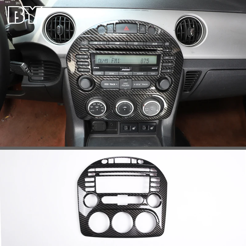 ABS-karbon-Fiber-merkezi-konsol-klima-ayar-d-mesi-CD-paneli-er-eve ...