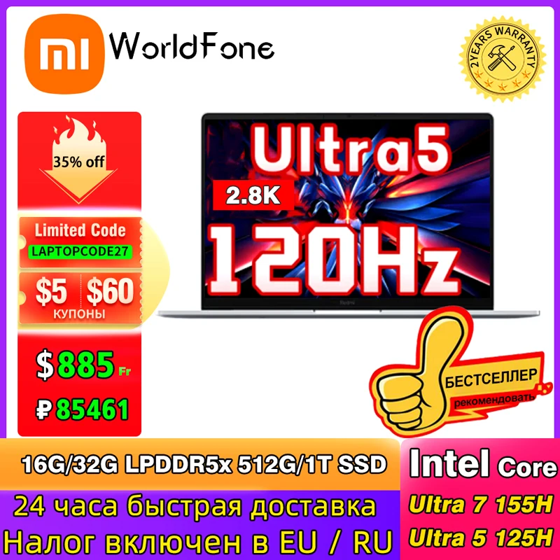 Xiaomi-Redmi-Book-Pro-14-2024-Intel-ARC-Graphics-Ultra-5-Ultra-7-16G ...