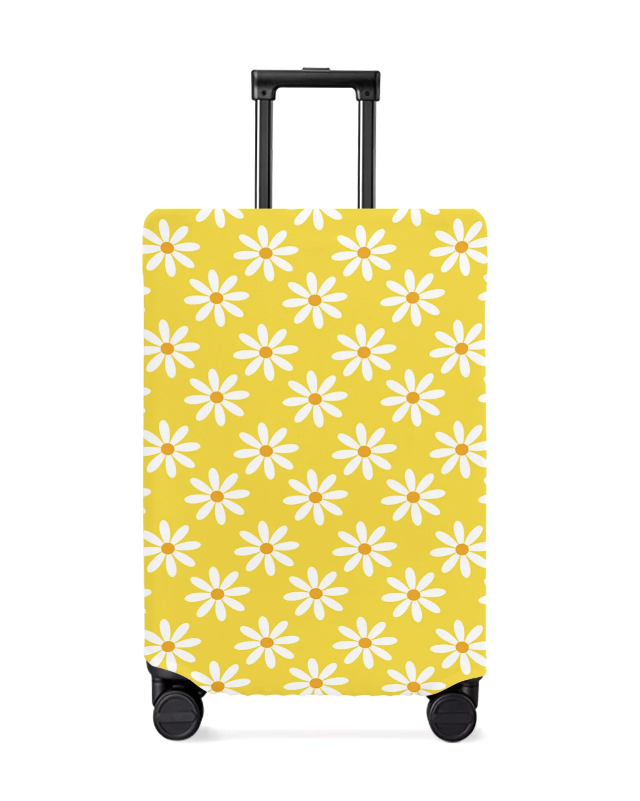 Yellow-Daisy-Flower-Travel-Luggage-Cover-Elastic-Baggage-Cover-For-18 ...