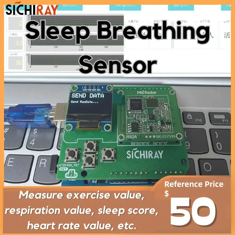 Sleep-Breathing-Heartbeat-Heart-Rate-Detection-Module-R60ABD1 ...