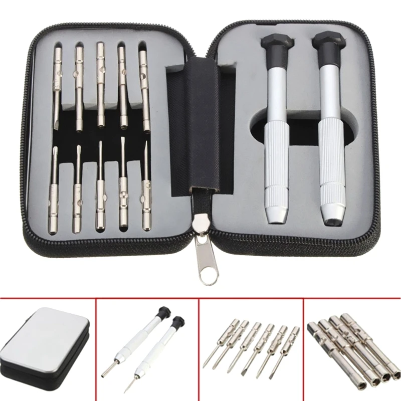 Krachtige-12Pcs-Eyeglasses-Screwdriver-Set-with-Pouch-Sunglasses-Repair ...