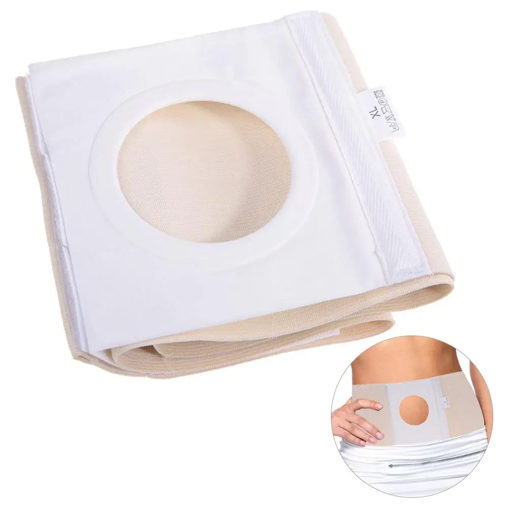 4 Size Ostomy Abdomen Belt With Stoma Elastic Prevention Care Medical ...