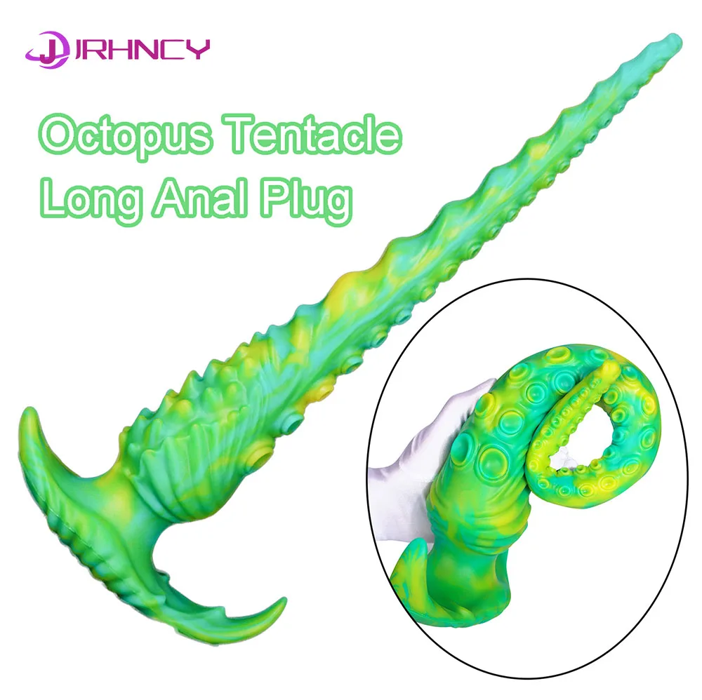 18-Anal-Plug-Octopus-Tentacle-Butt-Plug-for-Women-Long-Anal-Dildos ...