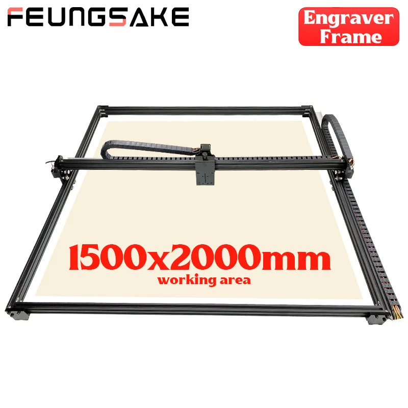 Large-Laser-Engraver-Machine-Frame-Kit-Working-Area-1500X2000Mm-Laser ...