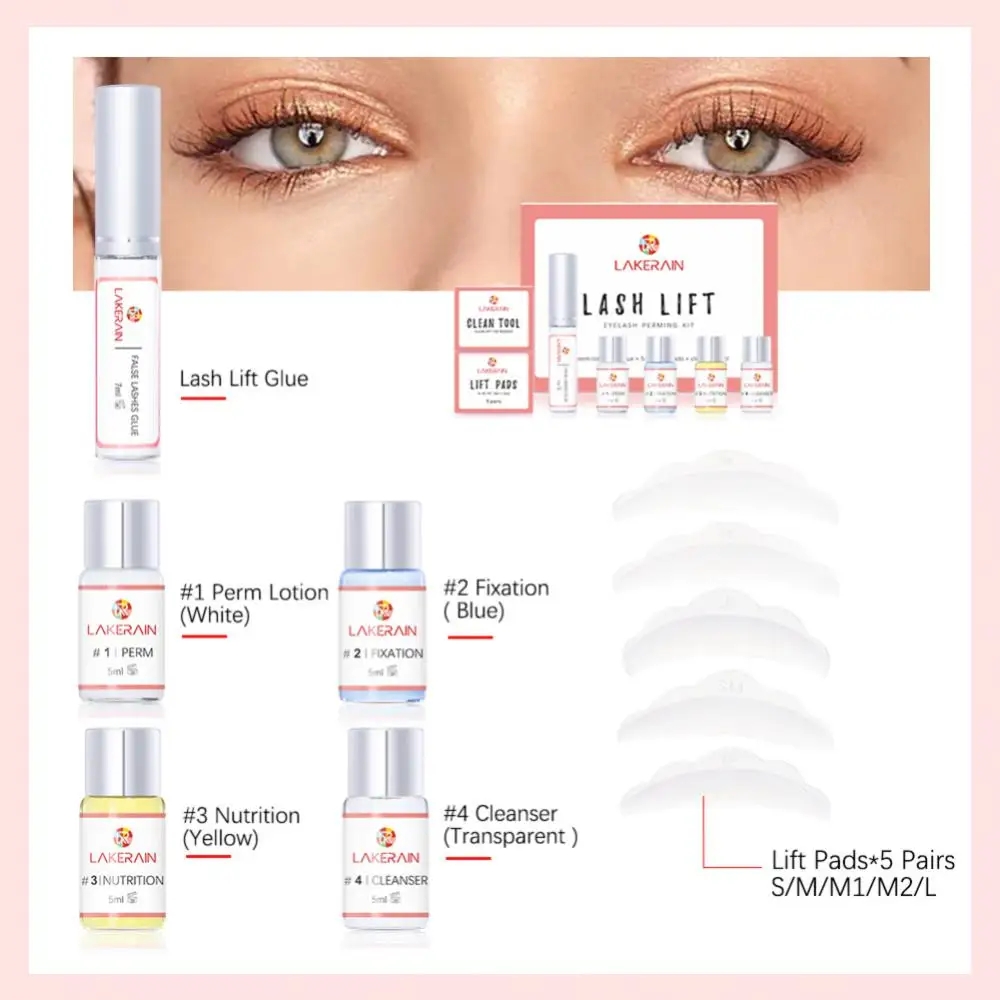 Kit de rehaussement de cils - Calia - Version améliorée - 7 pièces ...
