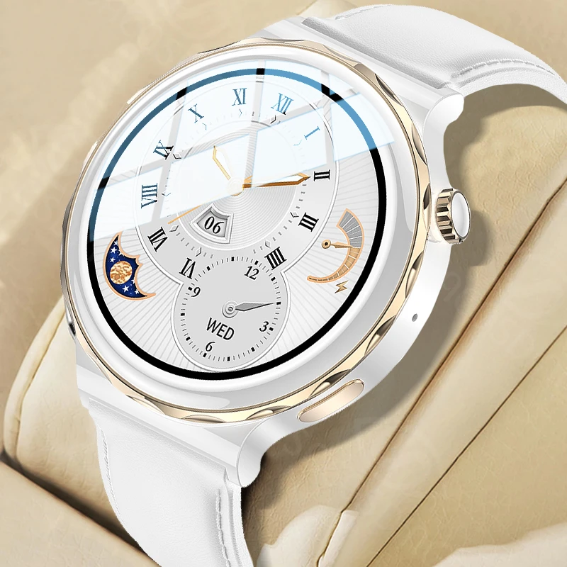 Reloj-inteligente-redondo-para-hombre-y-mujer-accesorio-de-pulsera ...