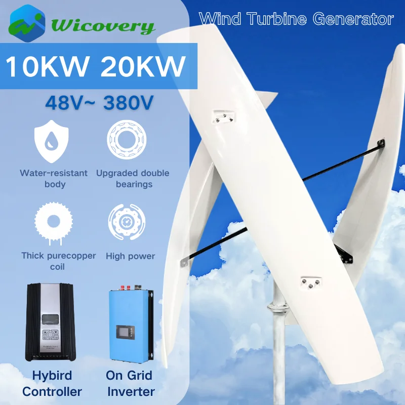 Vertical-Axis-Wind-Turbine-10KW-48V-24V-220V-Wind-Generator-VAWT-Home ...