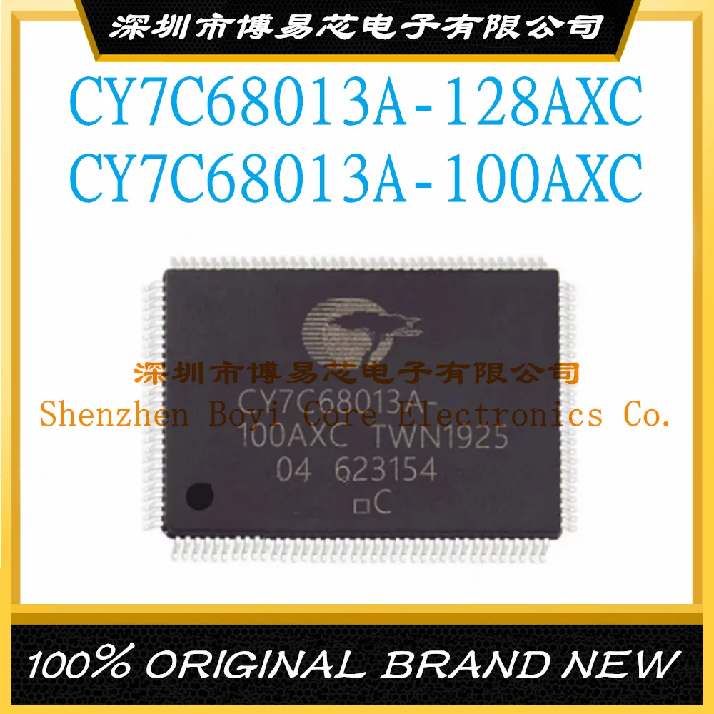CY7C68013A-100AXC CY7C68013A-128AXC CPU Bits: 8-Bit ROM Type: ROMless CPU Core: 8051 Main ...