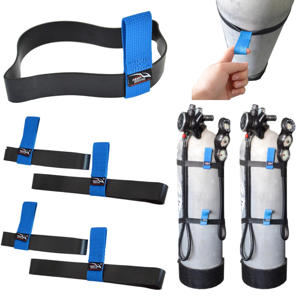 Diving-Stage-Tank-Bottle-Hose-Retainer-Band-Dive-Tank-Anti-Slip-Diving ...