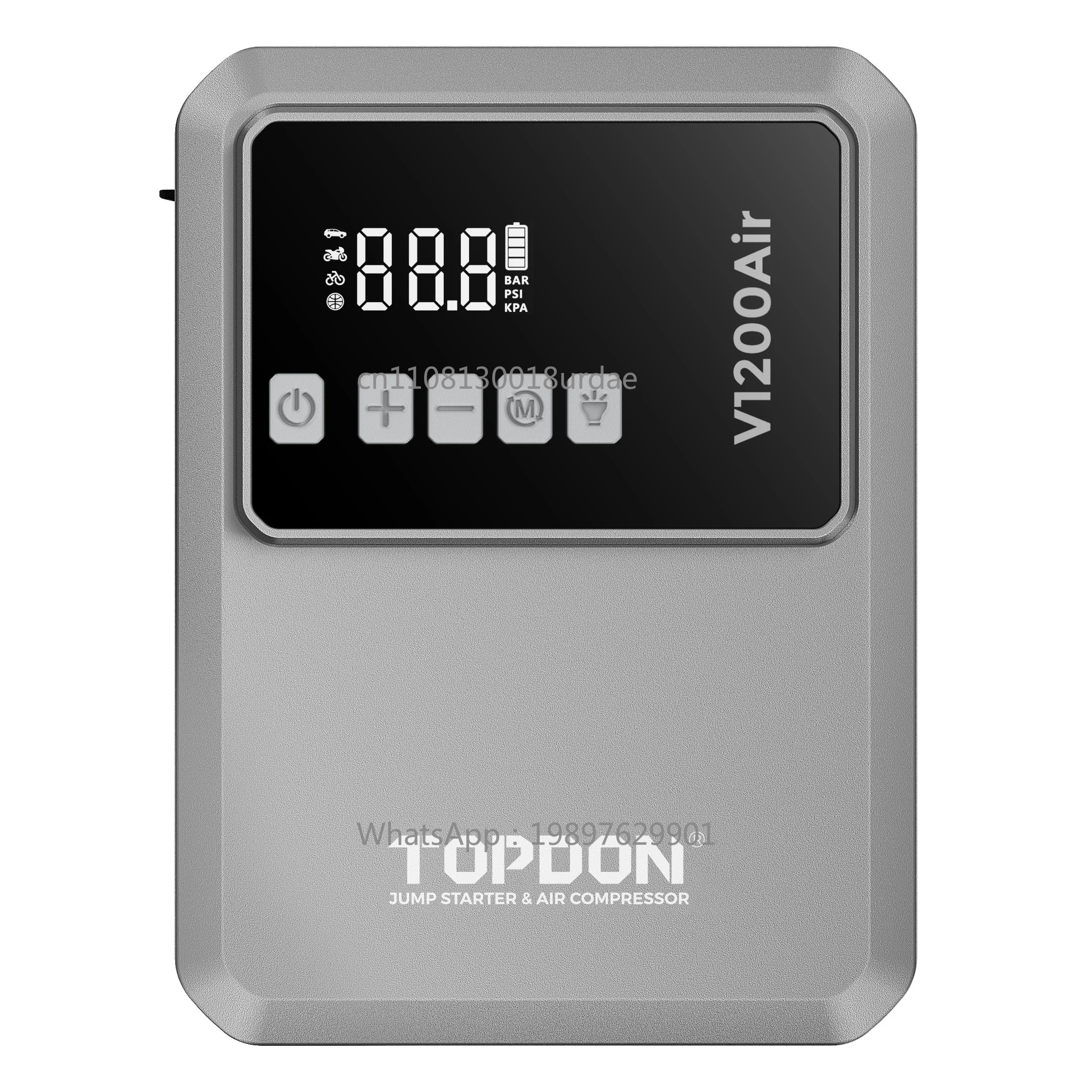TOPDON V1200 Air 4-in-1 Utility With 5 Smart Inflation Modes ...