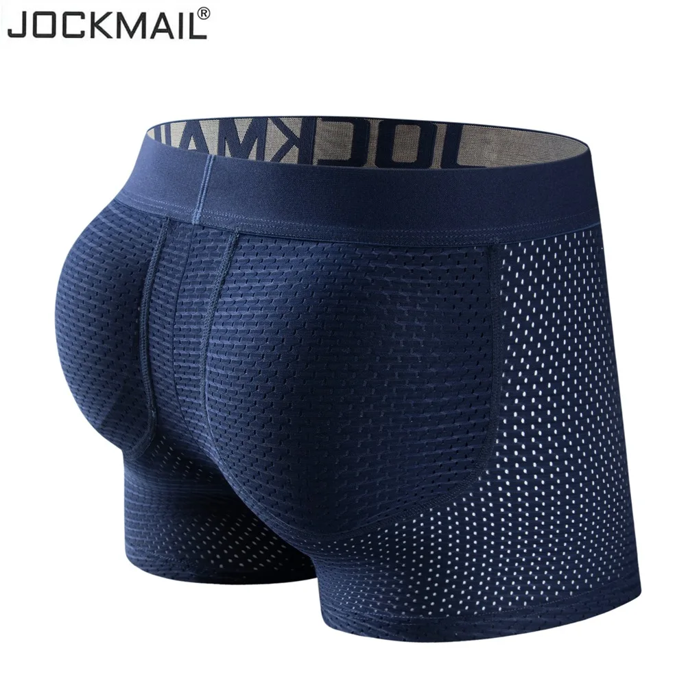 Boxer de elevação de quadril estereotipado masculino, roupa interior ...