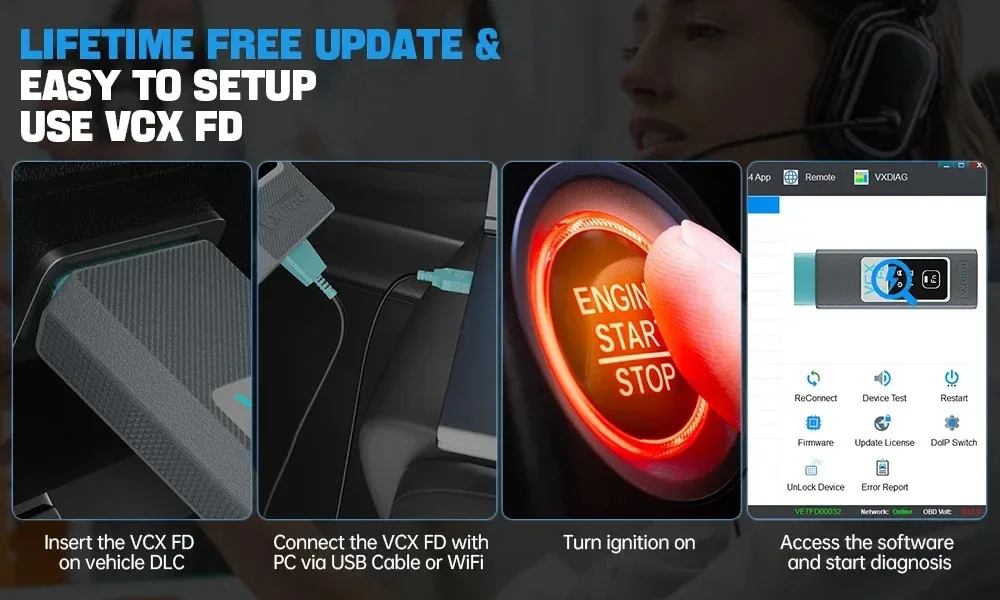 VXDIAG VCX-FD Review – Best 2-in-1 Diagnostic Interface for GM, Ford ...