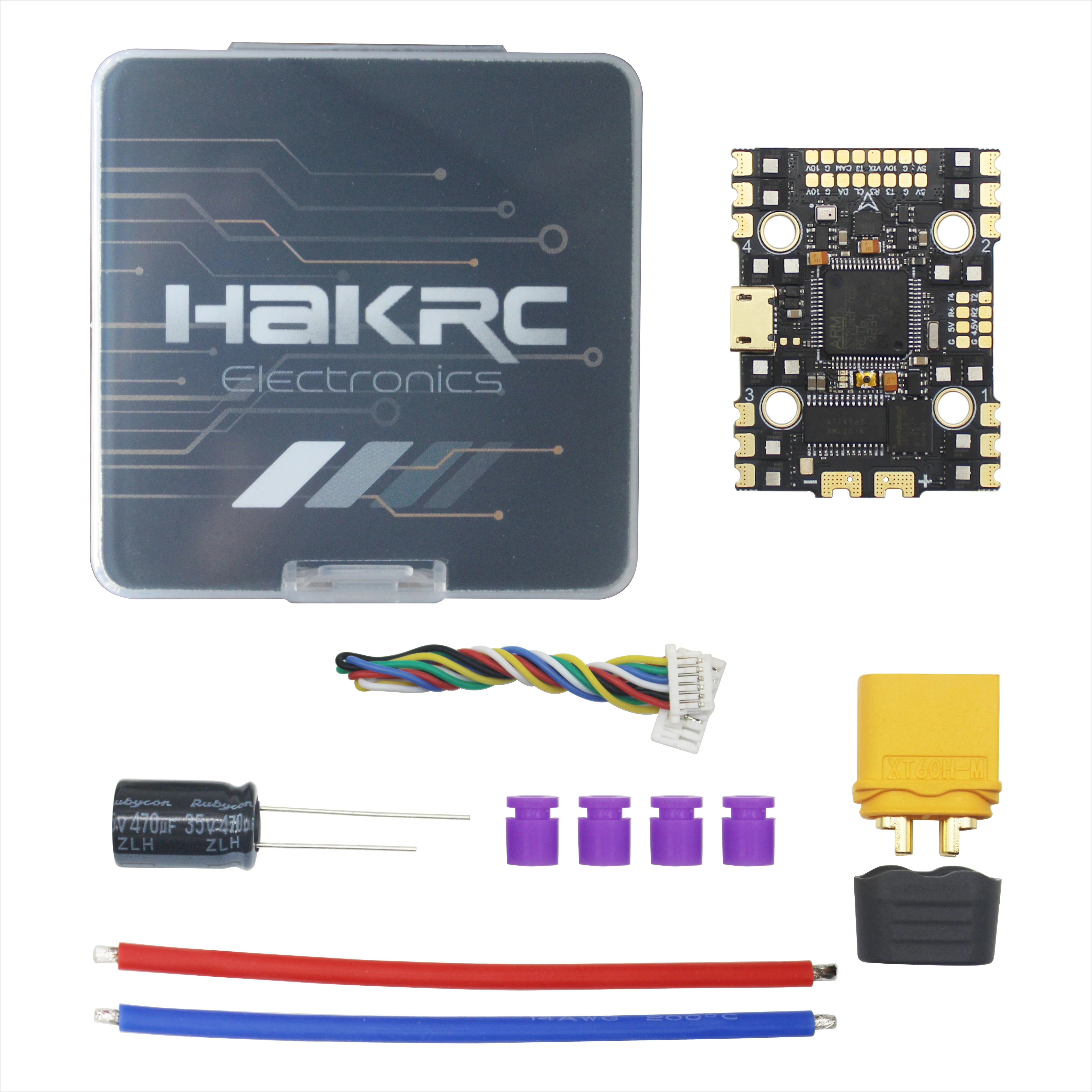1pcs for HAKRC F7220 40A 2-6S BLHELI_32 AIO FLIGHT CONTROLLER - 20X20MM ...