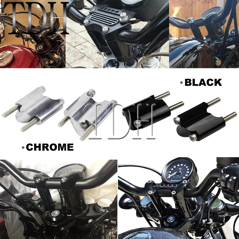 Harley Davidson Sportster Handlebar Risers | Sportster 48 Handlebar ...