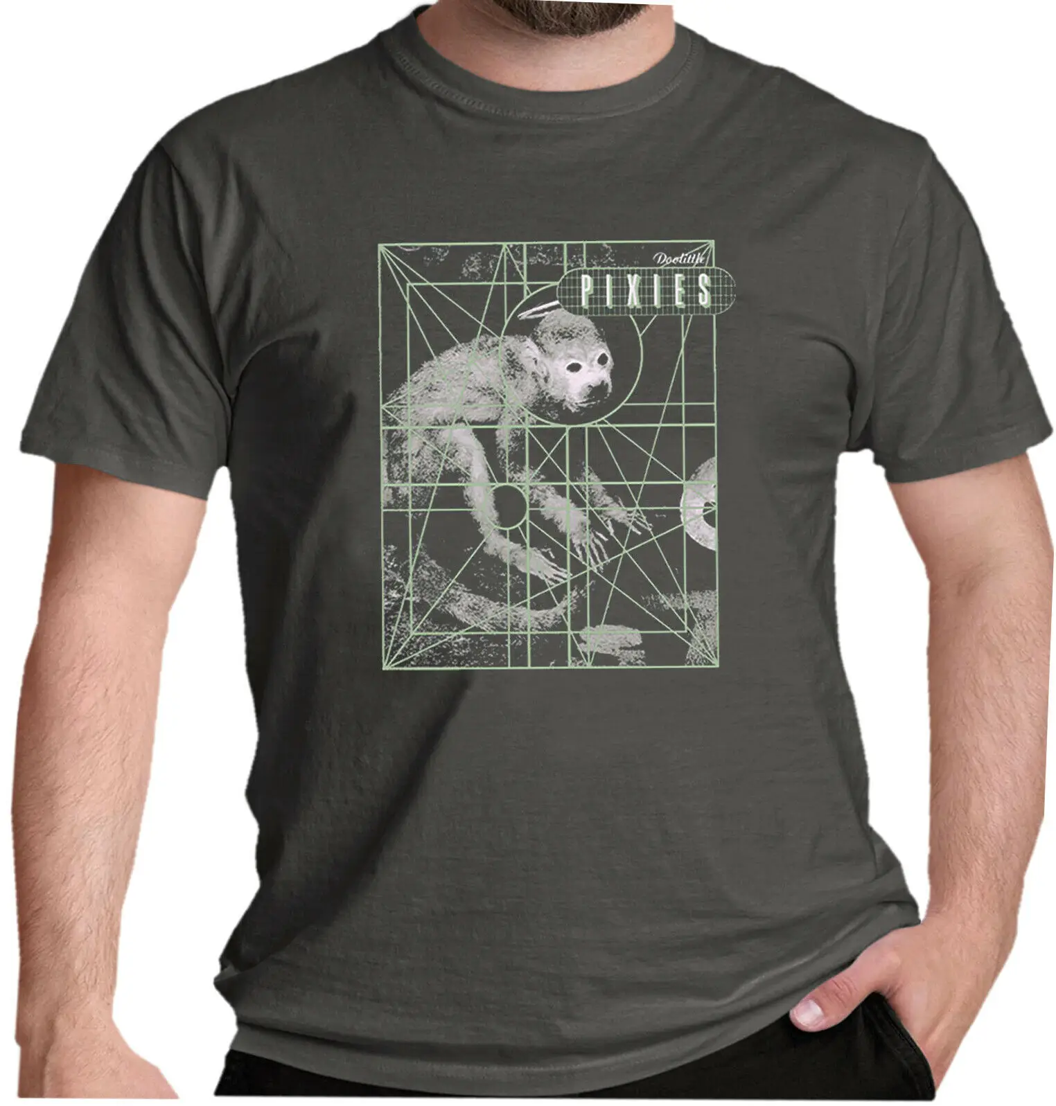 Camiseta-Pixies-Doolittle-Monkey-Grid-oficial-Alt-Rock-lbum-nuevo-S-M-L ...