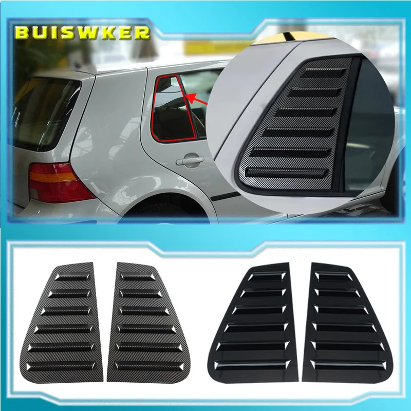 For VW Golf 4 MK4 1997-2006 Car Rear Window Side Vent Shutter Louver ...