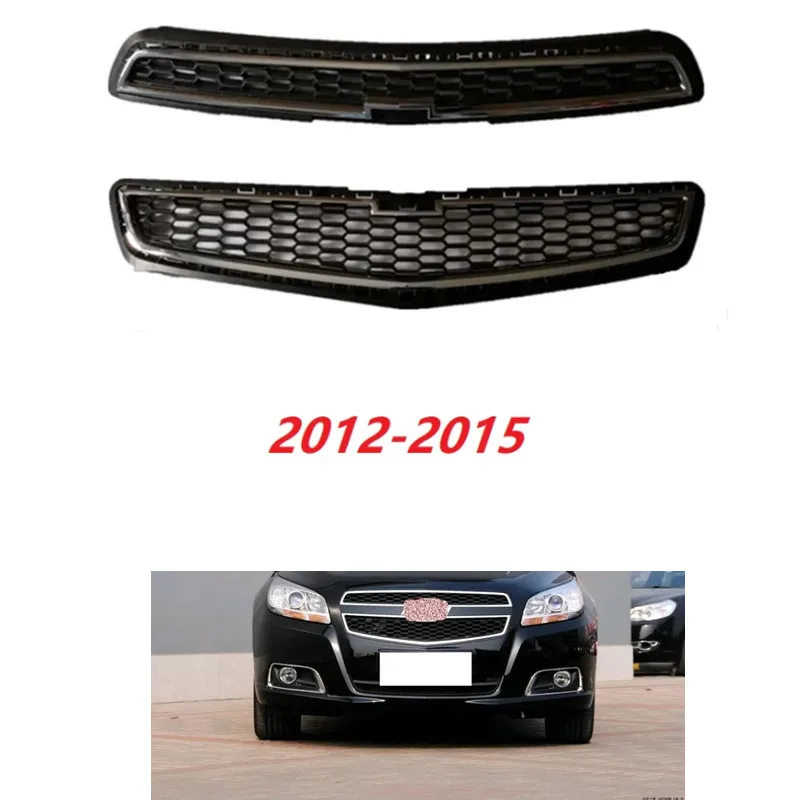 Car Mesh Grill Front Bumper Grille For Chevy Malibu 2012 2013 2014 2015 ...