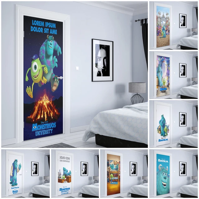 Monsters Inc Poster On Wall