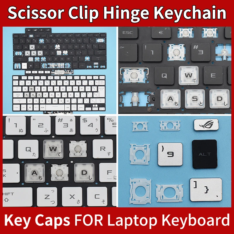 Replacement-Keycap-Key-cap-Scissor-Clip-Hinge-For-Asus-ROG-Zephyrus-G15 ...