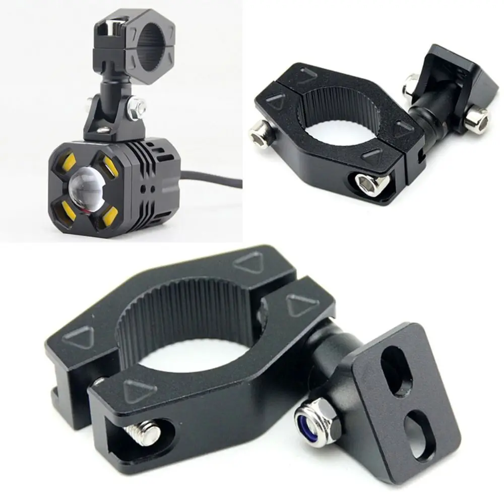 Motorcycle Headlight Spotlight Mount Bracket Motorbike Head Light Lamp ...
