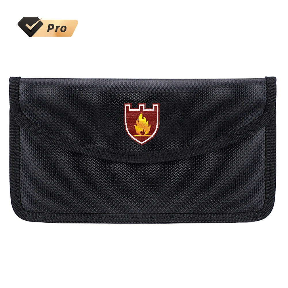 RFID-Fireproof-Bag-Valuables-Kit-Anti-Signal-Interference-Package ...
