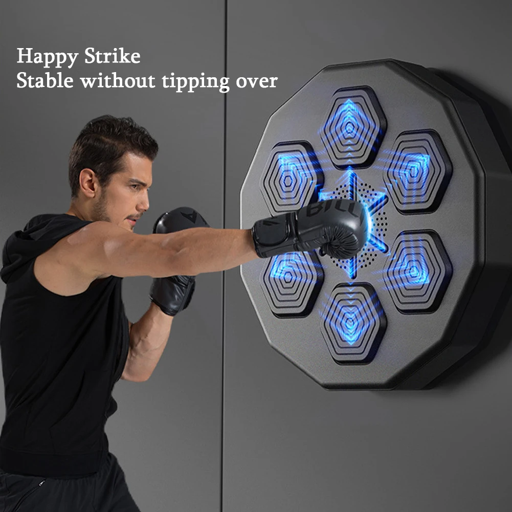 Smart-Music-Boxing-Machine-Wall-Target-LED-Lighted-Sandbag-Relaxing ...