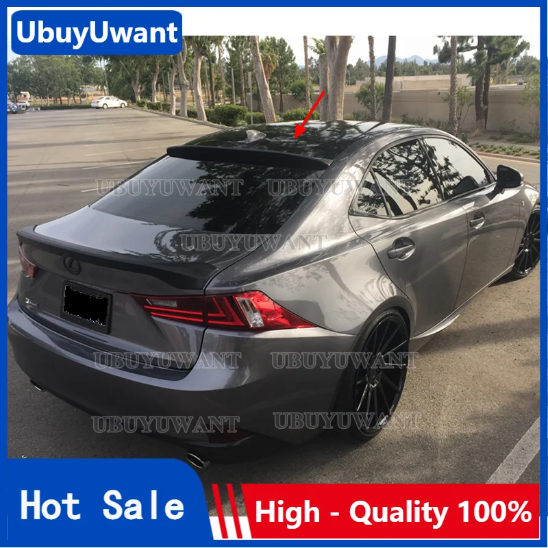 Carbon-Fiber-Rear-Roof-Spoiler-Fit-For-Lexus-IS-IS250-IS300-IS350-2013 ...