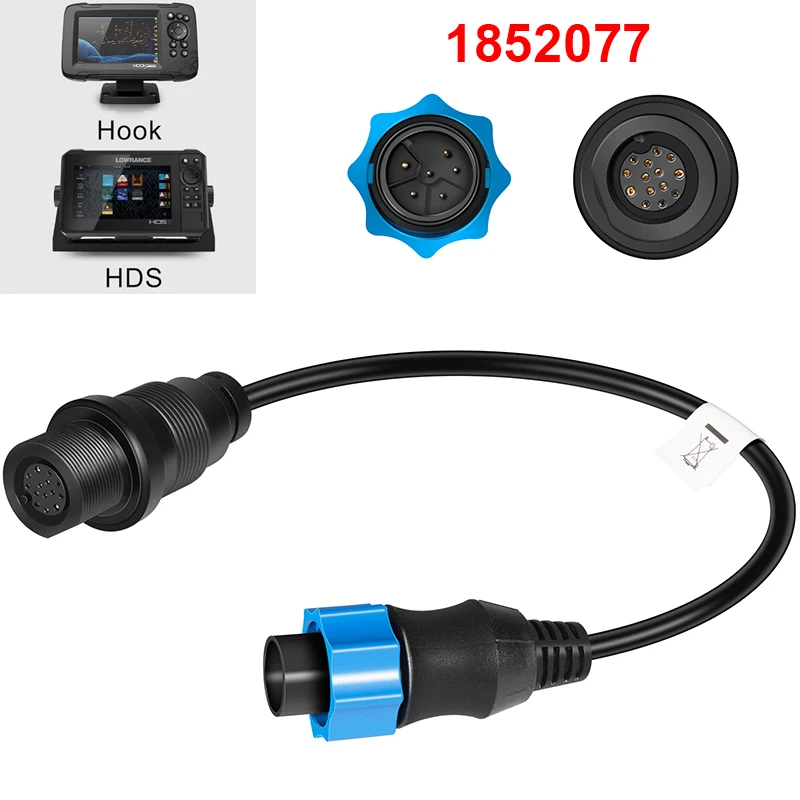 MKR-DSC-10 1852077 DSC Adapter Cable for Lowrance 7-pin Fish Finders ...