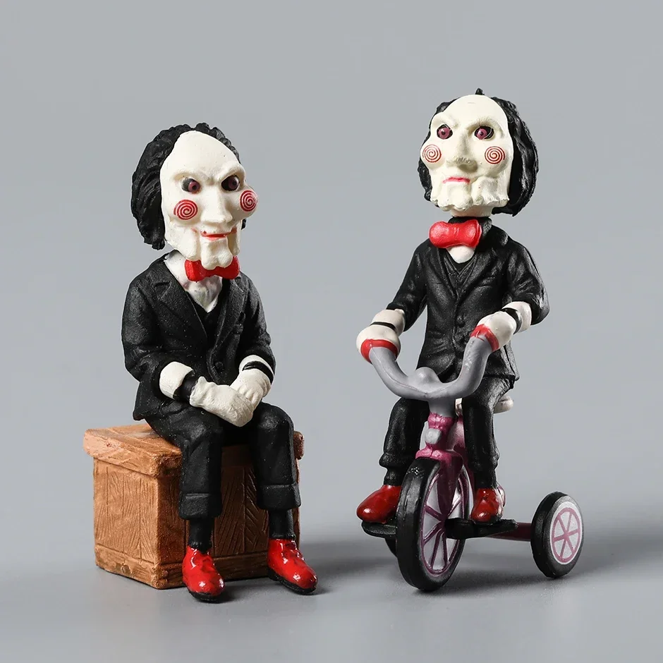5-5.5cm Saw Billy Mini Car Decoration Doll PVC Figure Model Toy ...