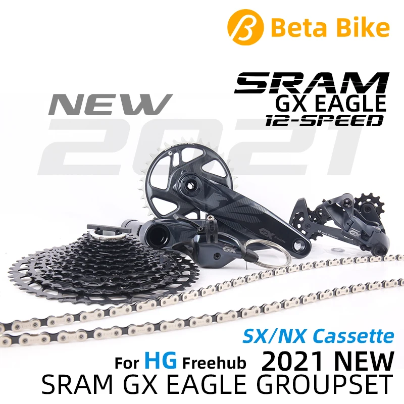 2021-NEW-SRAM-GX-EAGLE-1x12-12-Speed-Groupset-DUB-Kit-32T-34T-Rear ...