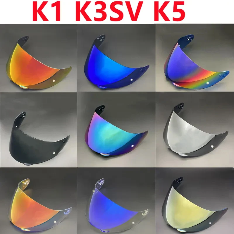 Helmet Visor Shield for AGV K1 K3SV K5 Lens Moto Motorbike Helmet ...