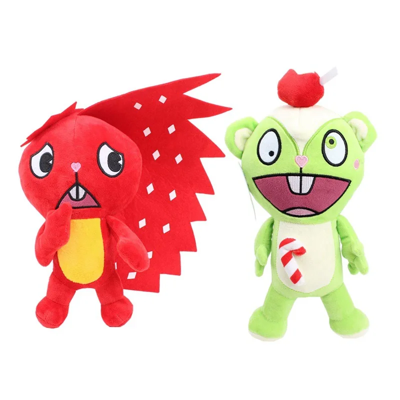 4Pcs/Set Kawaii Happy Tree Friends Anime Plush Dolls HTF Flippy Plush ...