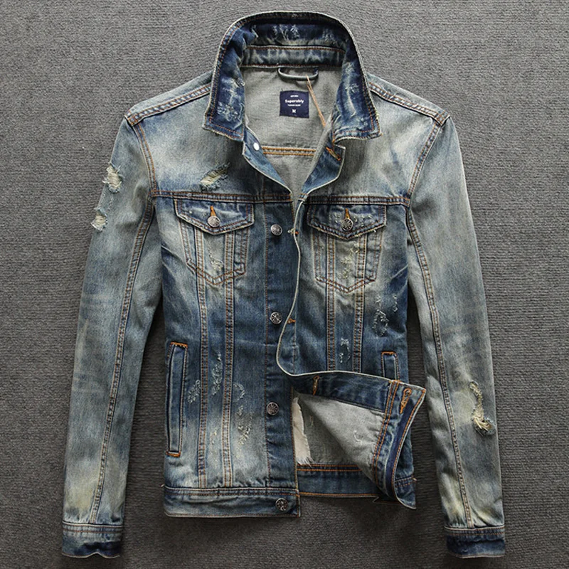 Streetwear-Fashion-Men-Jacket-Retro-Washed-Destroyed-Patchwork-Designer ...