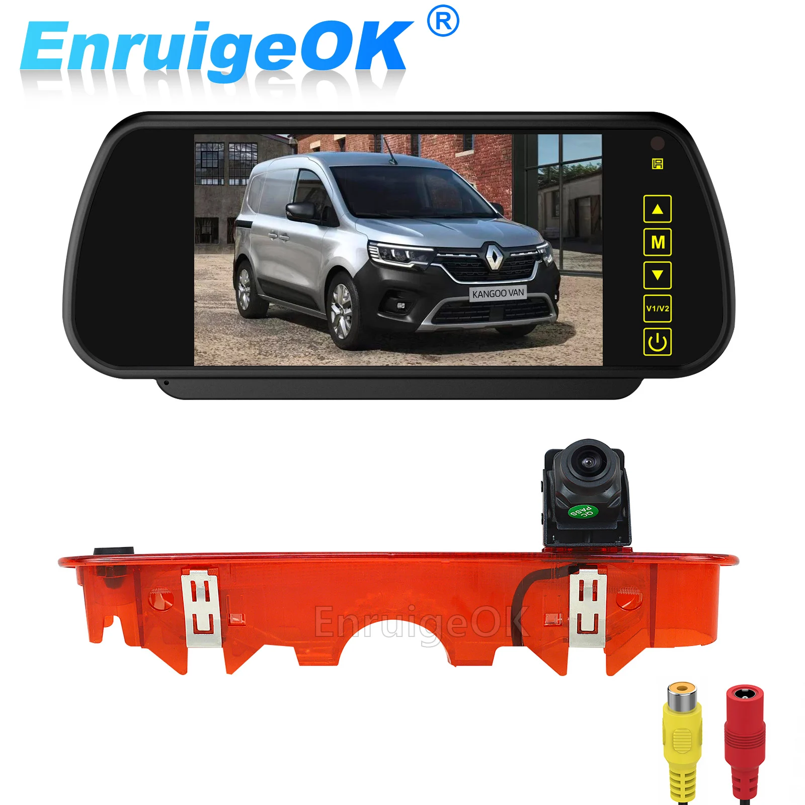 Car-Brake-Light-Backup-Camera-7-Monitor-Kit-for-Dacia-Dokker-Renault ...