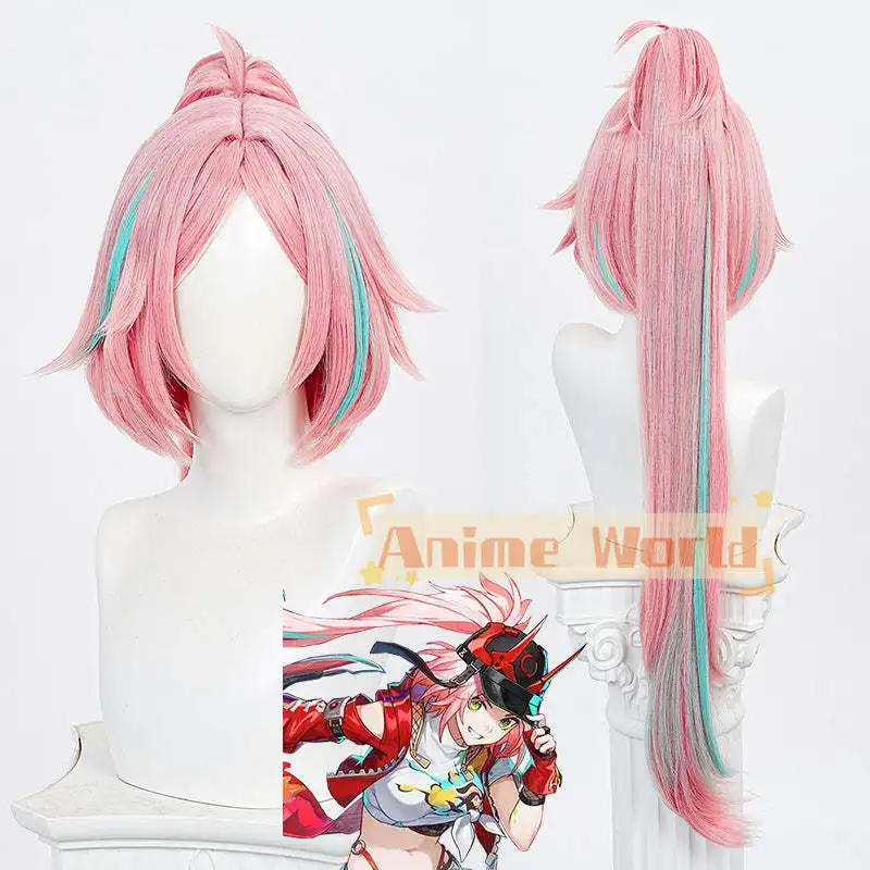 Honkai-Star-Rail-Rappa-Cosplay-Wig-Synthetic-Hair-Heat-Resistant ...