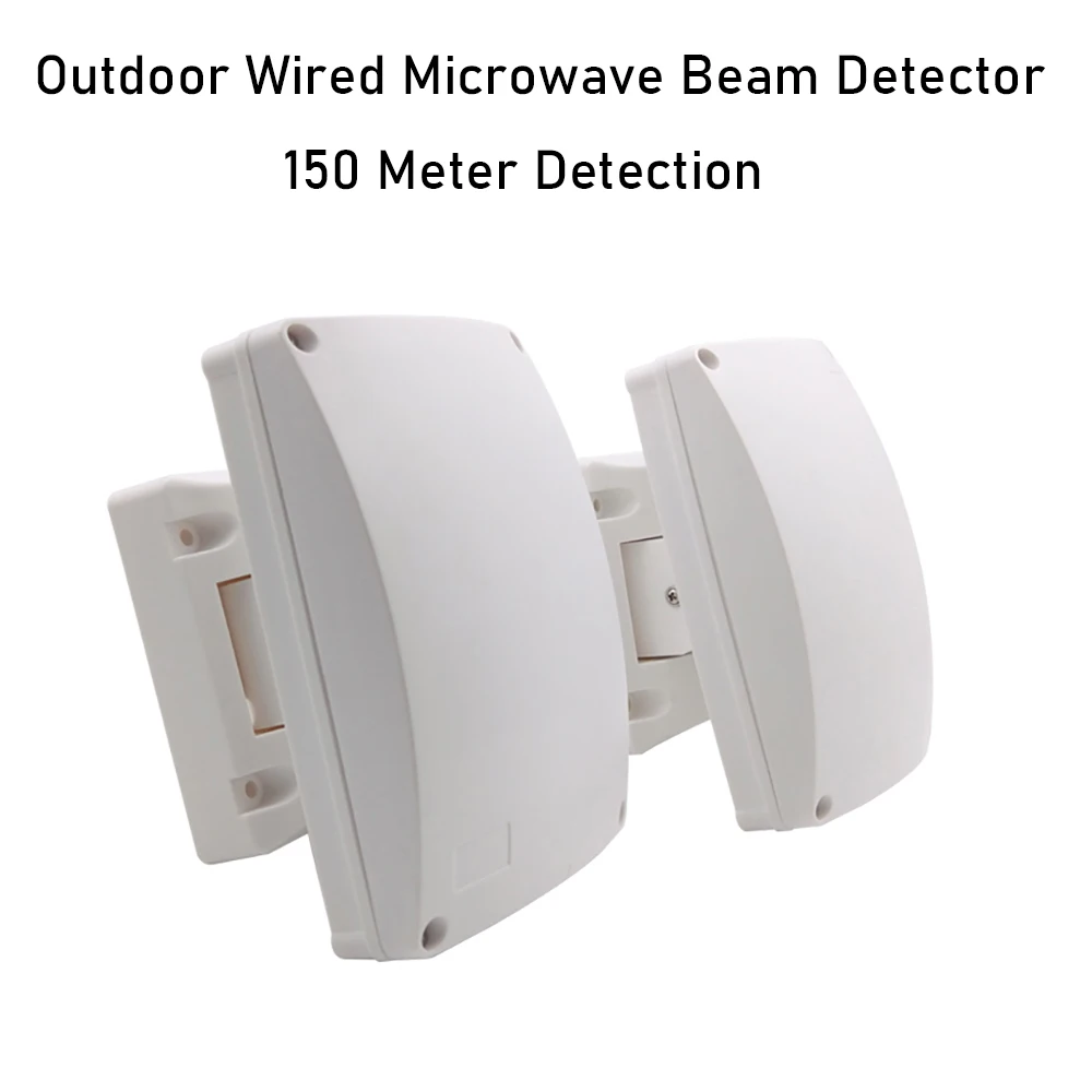 MCB-150-Outdoor-Wire-Microwave-Beam-Detector-Alarm-Sensor-Detection-150 ...