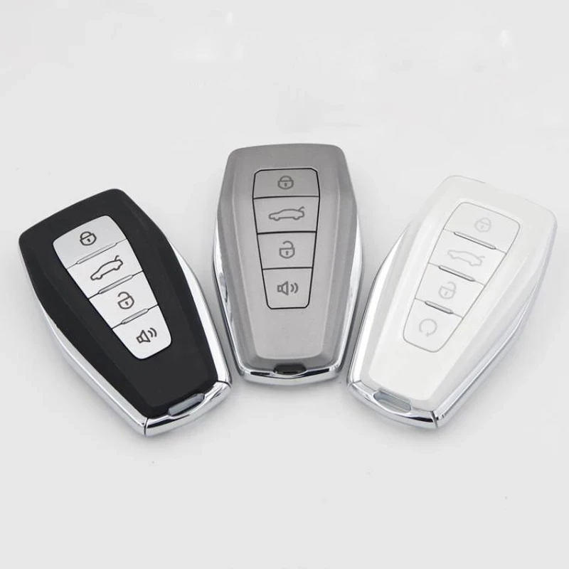 Original Car Keyless Smart Remote Key 433mhz 4a/id47 Chip For Geely ...