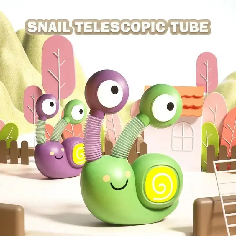 Variable-Shape-Fidget-Sensory-Toys-Telescoping-Tube-Cute-Retractable ...