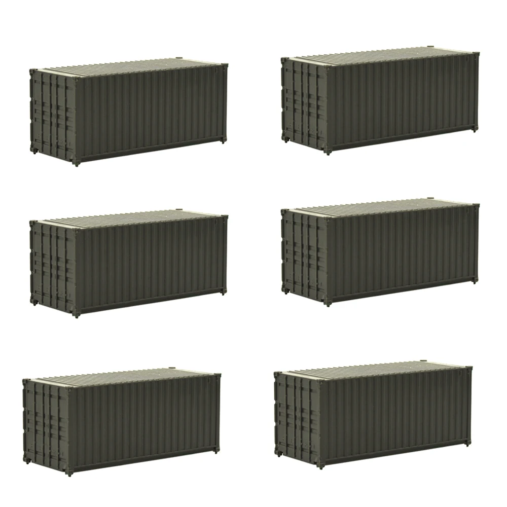 Ho-Scale-20ft-Container-1-87-Modeling-Railway-Layout-ABS-Freight ...