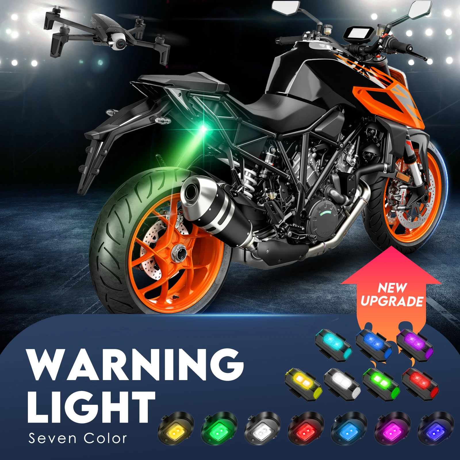 Стробоскопы На Мотоцикл | Led Strobe Lights Motorcycles - Universal Led ...