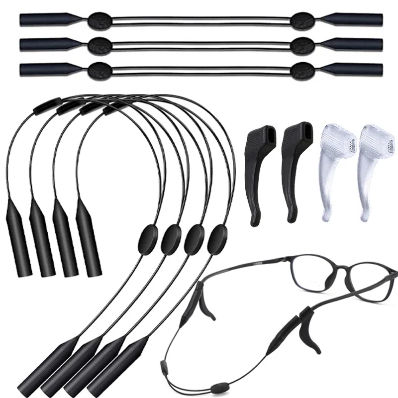 Adjustable-Eyewear-Retainer-Universal-Fit-Sports-Sunglasses-Retainer ...