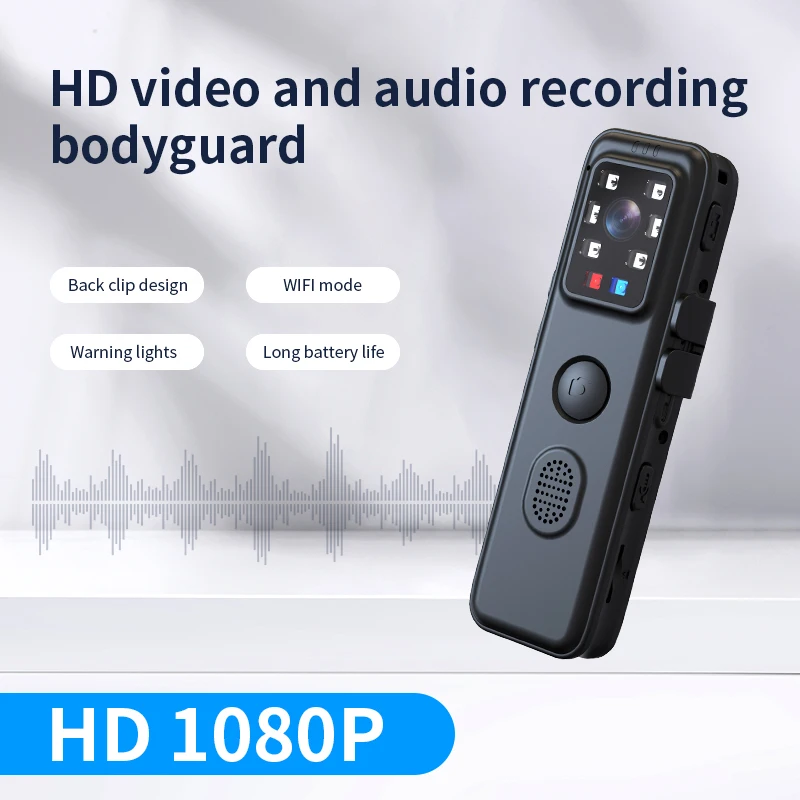 1080P-WiFi-Law-Enforcement-Instrument-Handheld-Back-Clip-CameraIR-Night ...