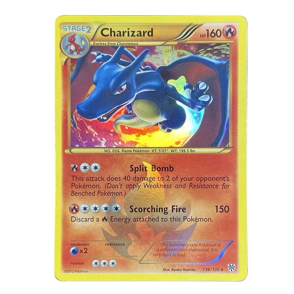 Pokemon English Charizard Evolutions EVO Plasma Storm PLS Foil Effect ...