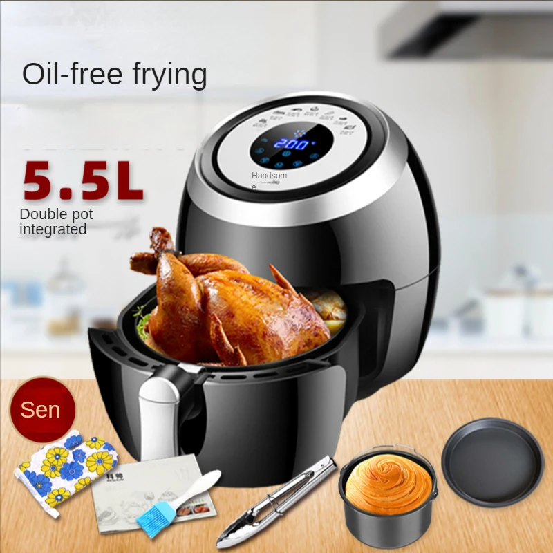Air-fryer-large-capacity-multifunctional-household-oil-free-french ...