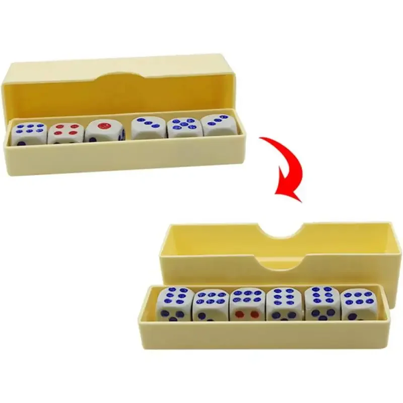 Six-Die-Magic-Trick-6-Die-Tapping-Loaded-Dice-Roll-Flash-Change-Close ...